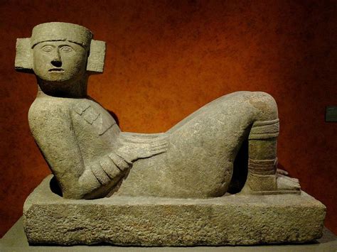 Pre Hispanic Chac Mool Sculpture Unearthed In Pátzcuaro Mexico