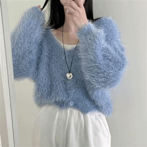 [모델소장 강추 ]여리핏 솔잎 퍼 루즈핏 가디건 에이블리