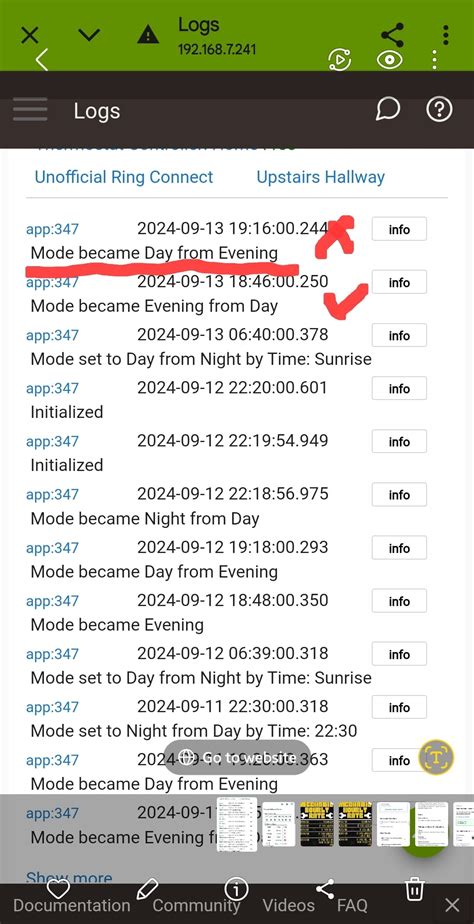 Mode Manager Doing Strange Switch 🛎️ Get Help Hubitat