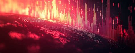 Abstract Art And Technology Dynamic Visualizations Of Data Patterns In A Digital Realm Stock