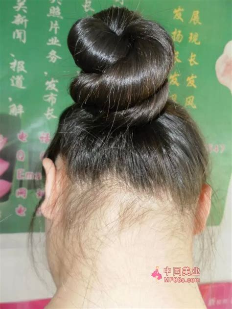 剪下中考女生72公分浓密细腻长发 赵老师160 11 剪发 中国长发