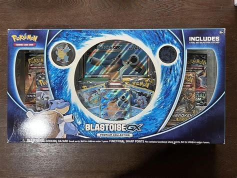 Pokemon Blastoise Gx Premium Collection Sealed Live And Online