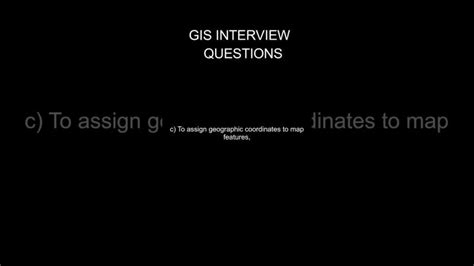 Maria Arockiya Stephen Raj On Linkedin Gis Interview Questionsquestion 20 Gis Question