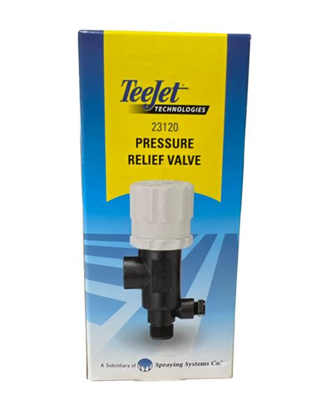 Teejet Pressure Relief Valve 23120 3 4 Pp 60 Florida Sprayers
