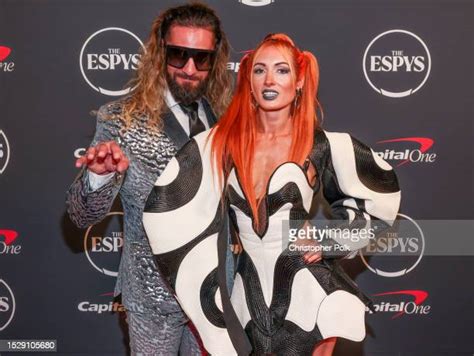 69 Seth Rollins And Becky Lynch Photos And High Res Pictures Getty Images