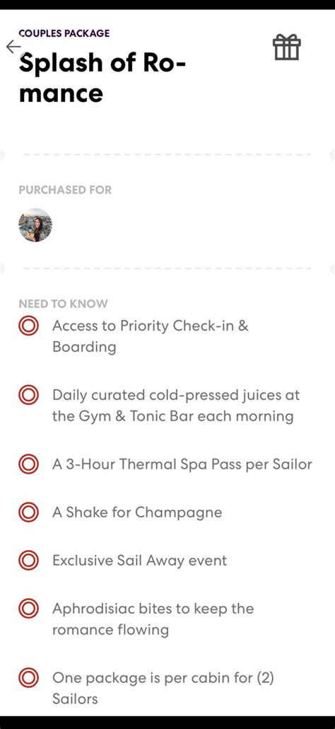 Is The Virgin Voyages Splash Of Romance Package Worth It Christine Lozada