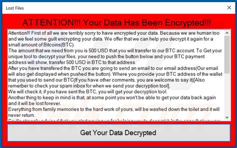 Lostfiles Ransomware Decryption Removal And Lost Files Recovery Updated