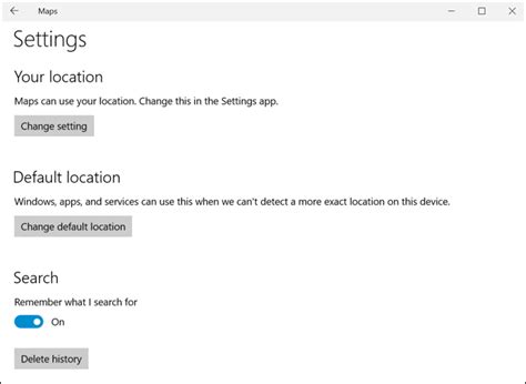 How To Set Your Default Location For Windows 10 Apps