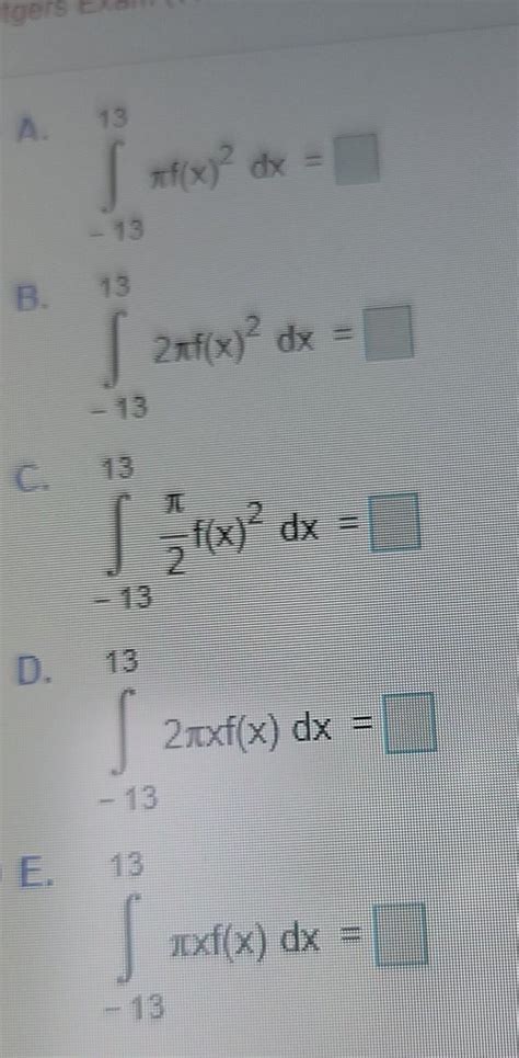 Solved Suppose That Fx Is An Odd Continuous Function
