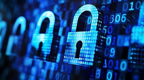 Enhancing Cyber Security Awareness With A Digital Lock Symbolizing Protection And Trust