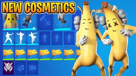 NEW Fortnite X Peely Kaws Collaboration KAWSPEELY YouTube