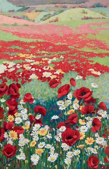 붉은 풍경 아름다운 유화 그려보기 네이버 블로그