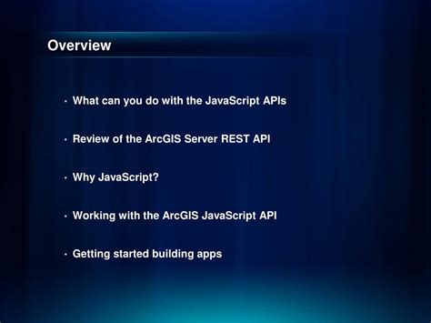 Ppt Introduction To Arcgis Api For Javascript Powerpoint Presentation