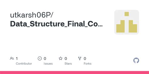 GitHub Utkarsh P Data Structure Final Code