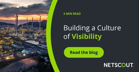 Building A Culture Of Visibility Netscout Tamera Chess