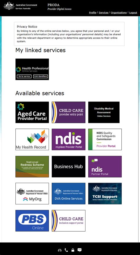 Adding and linking to HPOS for AIR - PRODA (Provider Digital Access ...