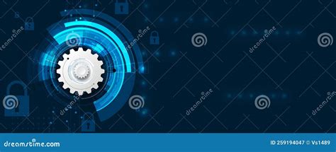 Cybersecurity And Information Or Network Protection Future Technology Web Services For Business