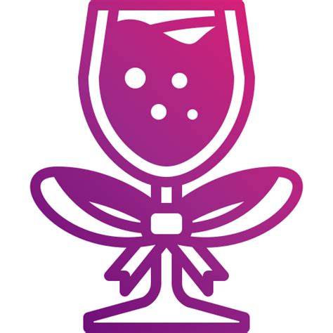 Wine Glass Generic Flat Gradient Icon