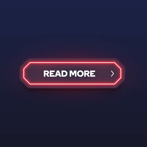 Colorful Shining Neon Button Vector Illustration 622091 Vector Art At Vecteezy