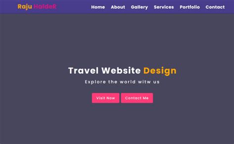 Landing Page Design And Html Css Bootstrap Website By Rajuhalder22 Fiverr