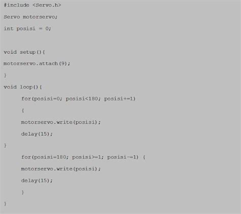 Arduino Dan Motor Servo SG90