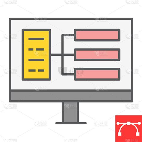 Ux Design Color Line Icon Design And Graphic Ui