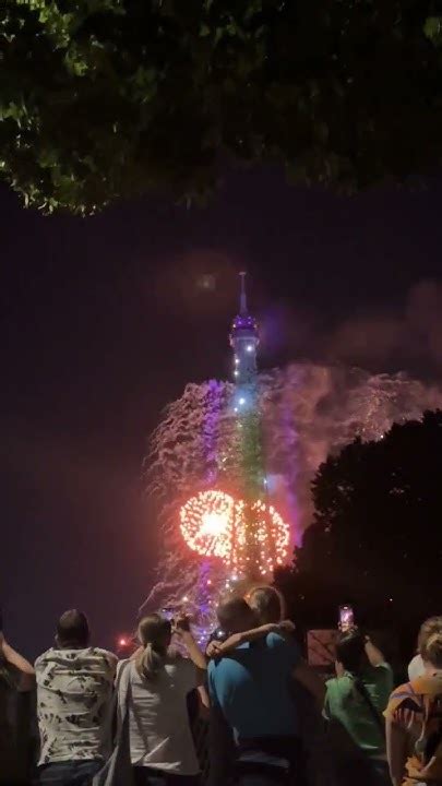 1년에 딱 한 번 하는에펠탑불꽃놀이프랑스파리여행7월14일바스티유데이프랑스혁명기념일 Youtube