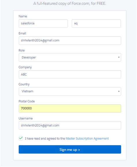 How To Create Salesforce Developer Account Salesforce Tutorial
