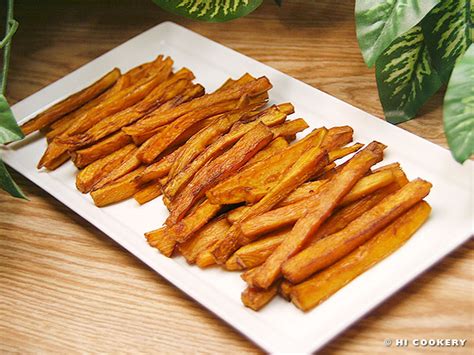 Julienne Sweet Potato Fries Hi Cookery