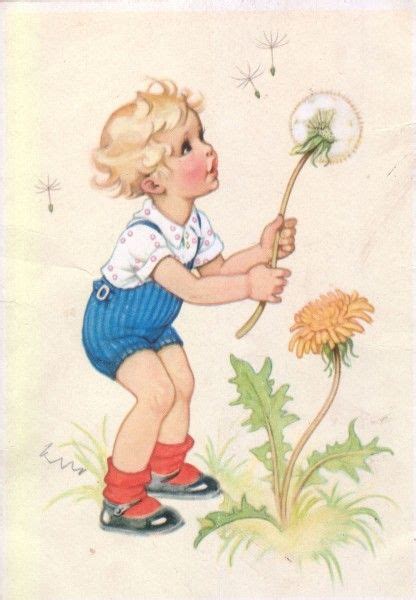 Старые немецкие открытки Illustration Vintage Drawing Illustrators