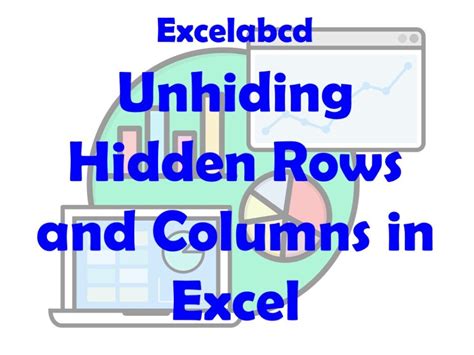 Lesson224 Unhiding Hidden Rows And Columns In Excel Excelabcd