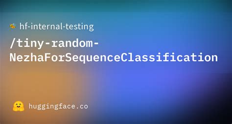 Hf Internal Testing Tiny Random NezhaForSequenceClassification