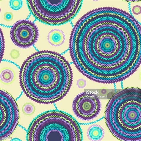 매끄러운 현대 스타일 원 간단한 색 벡터 바느질 배경 장식 라운드 형상 니트 패턴을 추상화 개념에 대한 스톡 벡터 아트 및 기타