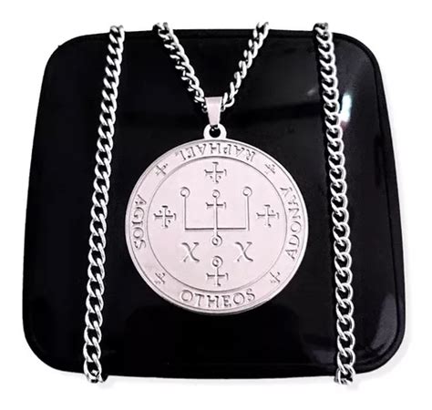 Collar Sello Arcángel Rafael Y 72 Nombres De Dios En Hebreo Mercadolibre
