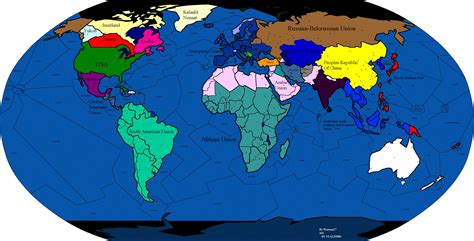 2025 World Map A Projection Of Geopolitical Shifts John D Hylton