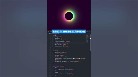 Css Gradient Ring 💍 Shorts Css Programming Coding Code Html