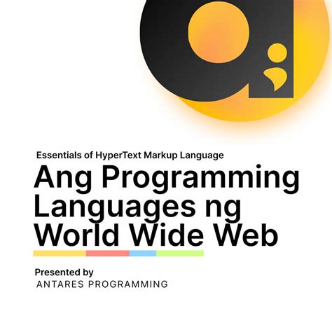 Ano Ano Ba Ang Mga Programming Antares Programming