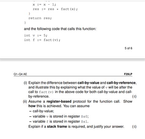 B Assume That Push R Pushes Content Of Register R