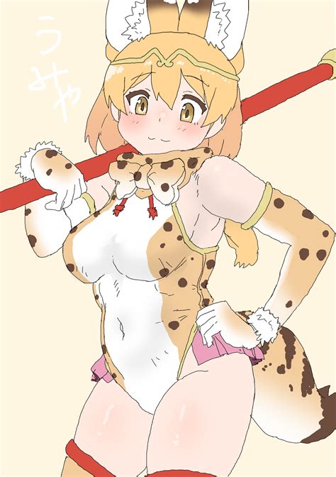 Kumasyan Serval Kemono Friends Kemono Friends Kemono Friends Absurdres Highres