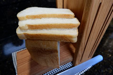 3 8 1 2 3 4 Slice Thickness Combination Oak Horizontal Vertical Bread Slicing Guide Anti Slip