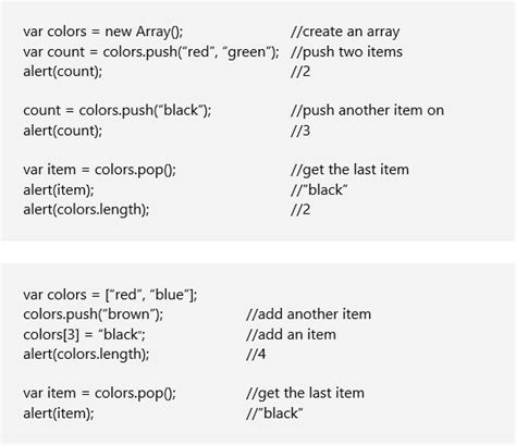 Stack And Queue Methods In Javascript Itebooks In Hindi