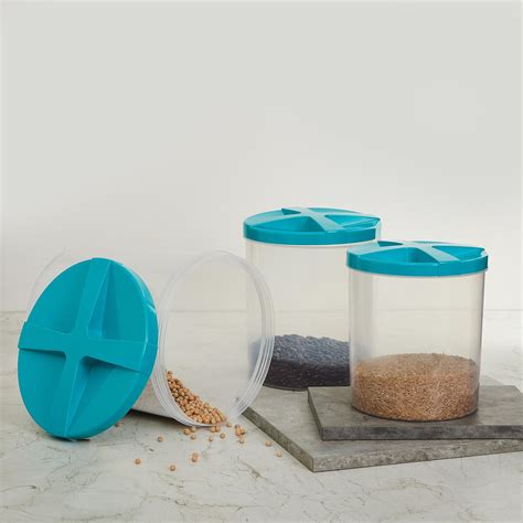 Buy Garnet Set Of 3 Polypropylene Storage Containers From Home Centre At Just Inr 599 0