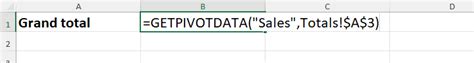 How To Use The Getpivotdata Function In Microsoft Excel