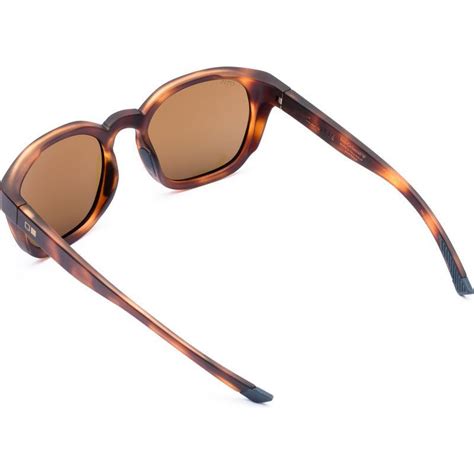 Otis Offset Sport Sunglasses Matte Amberwoodbrown Polarised