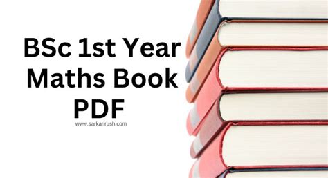 Bsc 1st Year Maths Book Pdf Download