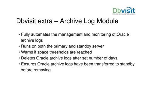 Ppt Oracle Standby Database Technology Powerpoint Presentation Free