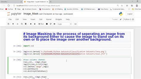 Image Masking Using Python Youtube