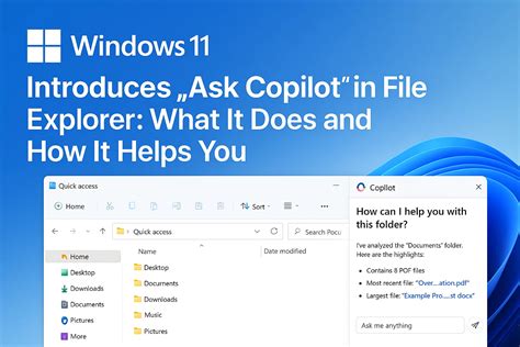 Windows 11 Introduces Ask Copilot” In File Explorer What It Does And How It Helps You