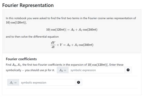 Solved Fourier Representation In This Notebook You Were