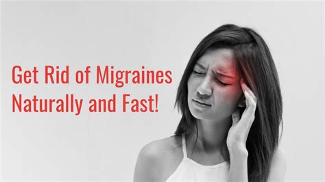 Get Rid Of Migraines Naturally And Fast Youtube